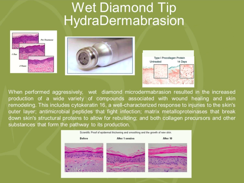 Wet Diamond Tip HydraDermabrasion vs. Traditional Microdermabrasion ...
